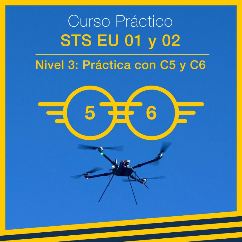CURSO PRÁCTICO DRONES ACTUALIZADO STS-EU